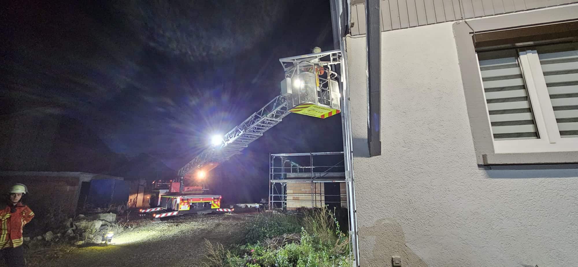 TH2 DLK – Unterstützung Drehleiter - Feuerwehr Teningen